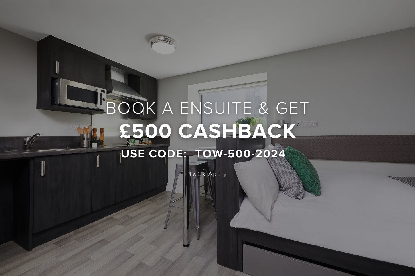 Tower | Bristol Student Accommodation | £1,000 Cashback